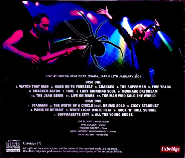 Cybernauts/Osaka,Japan 2001 - SAKURA Record