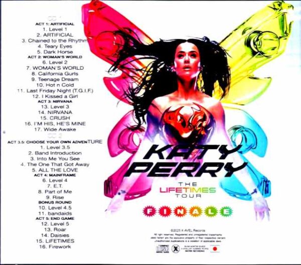 Katy Perry / Saitama, Japan 2025 Complete IEM Matrix Edition & more ...